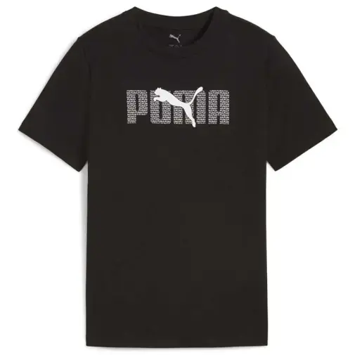 Puma Majica za dečake ESS Logo Lab Tee B, Crna
