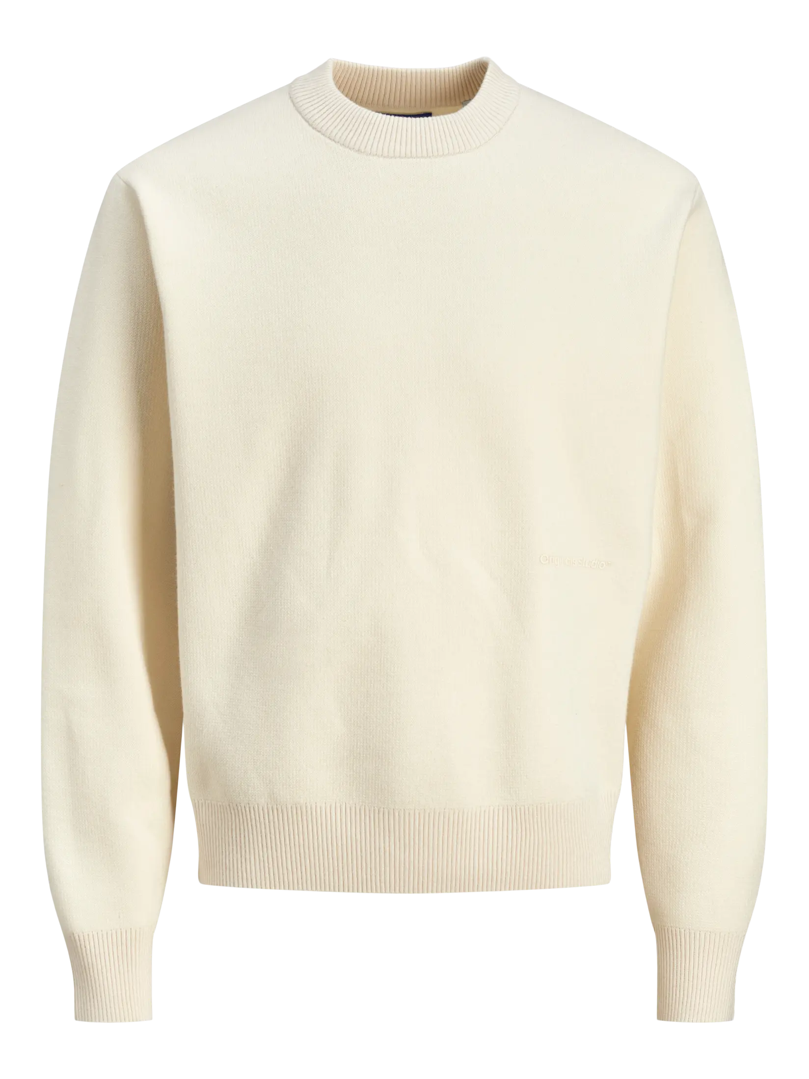 JACK & JONES Muški džemper 12261852, Beli