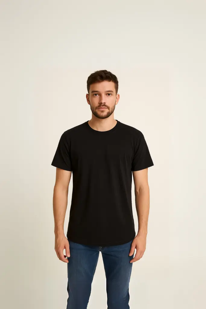 Jack&Jones Muška majica, Kratak rukav, Crna