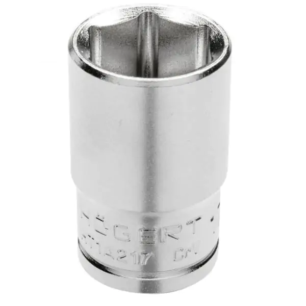 Nasadna čaura 1/2″, metrički šestougaoni profil, CrV čelik, 30 mm, DIN 3124 Nasadna čaura 1/2″, metrički šestougaoni profil, CrV čelik, 30 mm, DIN 3124 Hogert HT1A230