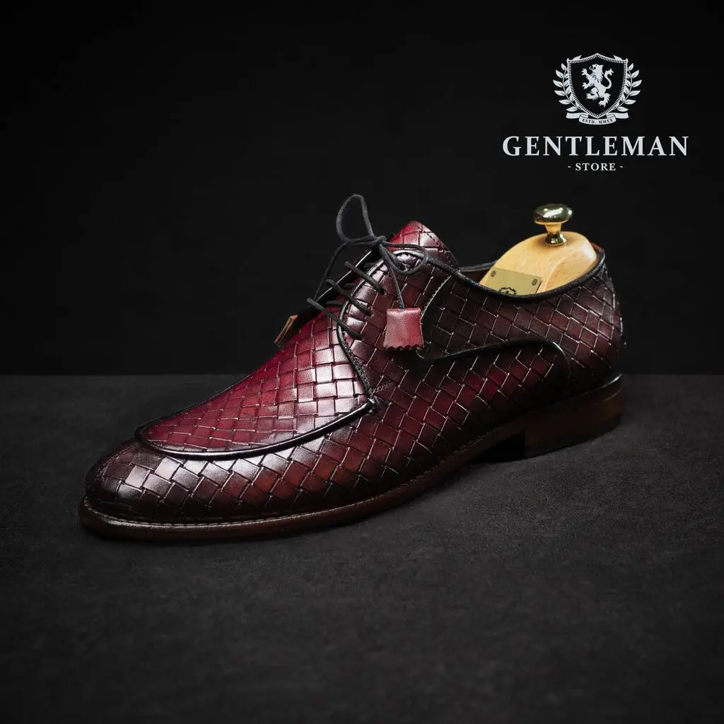 Gentleman Store RS Muške cipele C006, Bordo