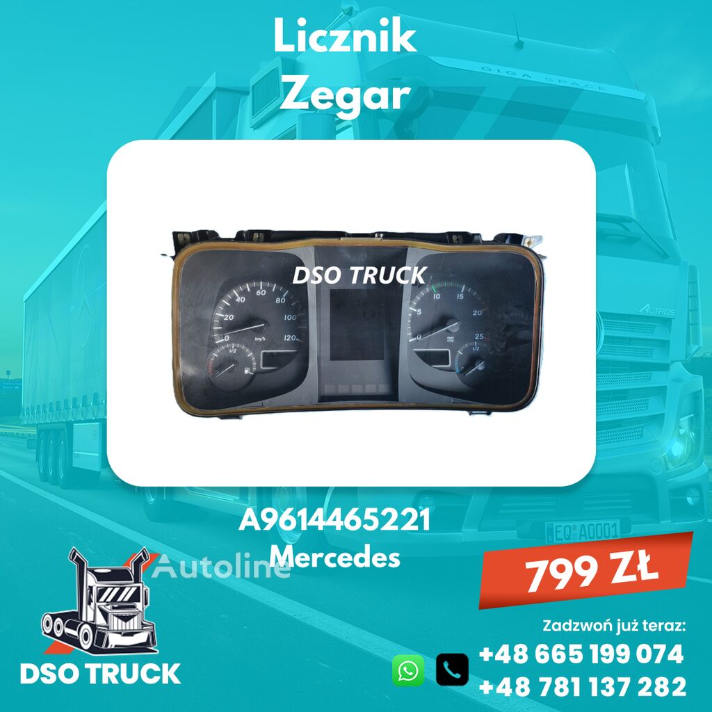 Mercedes-Benz A9614465221 instrument tabla za Mercedes-Benz ACTROS, AXOR ,ATEGO tegljača