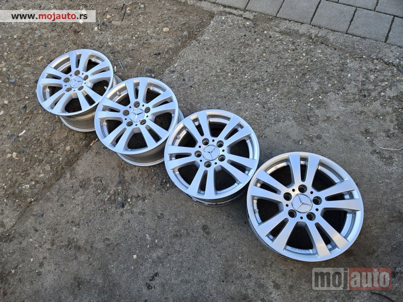 AluFelne 15Coli 5x112 Mercedes kao nove odlicne