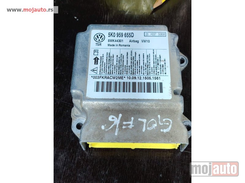 Golf 6 airbeg centrala Originalni delovi Moguca ugradnja delova Alfa Romeo 147-156-166-159-GT-MiTo-Giulietta Fiat bravo 2 - croma -grande punto -multipla 2 -punto 3 -stilo-idea Freemont Panda 3 50...