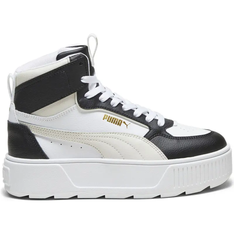 Puma Patike za devojčice Karmen Rebelle mid GG, Belo-crne