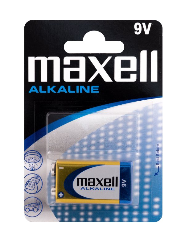 BAT 9V-ALK-MAXELL 4036