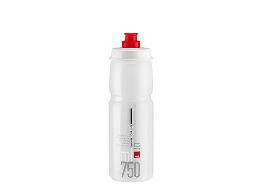 BIDON ELITE JET clear-red 750ml