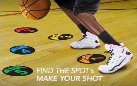 Shot Spotz™ SKLZ – Košarkaški markeri