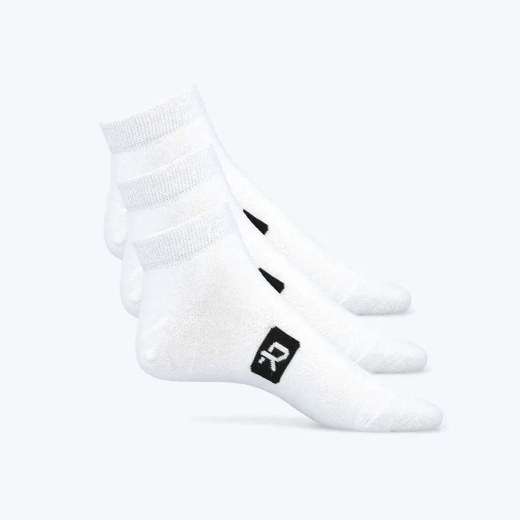 Rang Čarape Classic Ankle, 3 komada, Bele