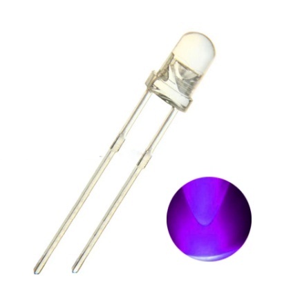 LED 3MM-CLEAR UV 2000 C695