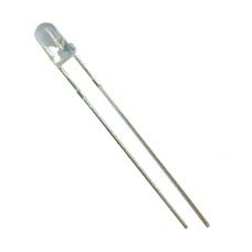 LED 3MM-CLEAR ZUT/ZEL 700 14334