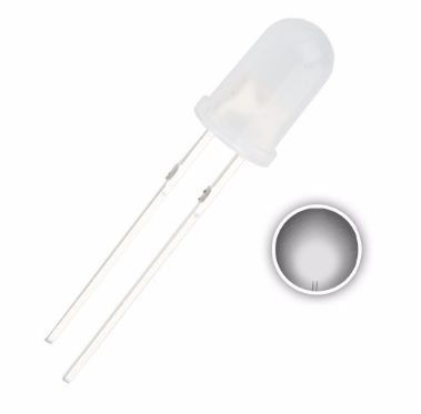 LED 3MM-DIF BELO 3000 B935