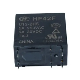 RELE 12VDC/5A HF42F/012-2 18461