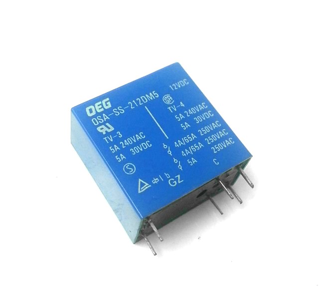RELE 12VDC/5A OSA-SS-212D 1869
