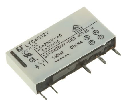 RELE 12VDC/6A FTR-LYCA012 C818