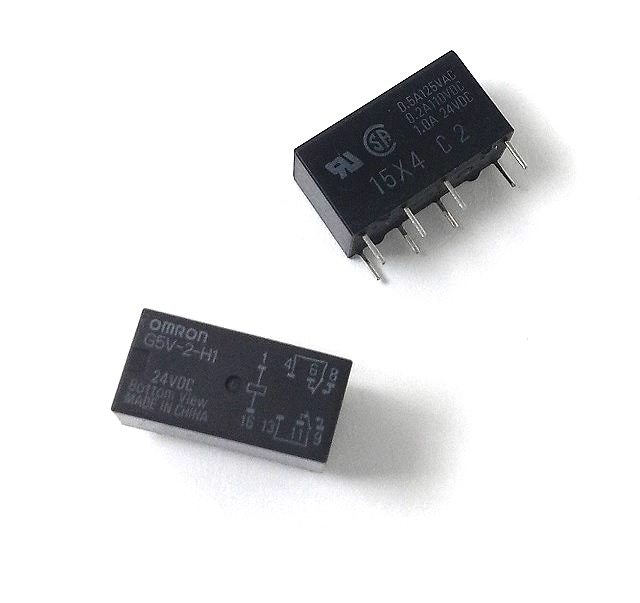 RELE 24VDC/2A G5V-2-H1 DC 6722