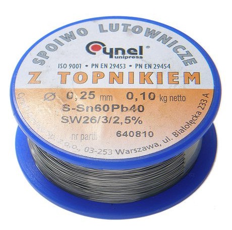 TINOL 0.25MM-100GR CYNEL B378