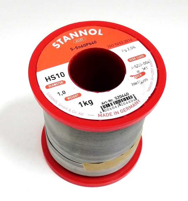 TINOL 1MM-1000GR STANNOL A078