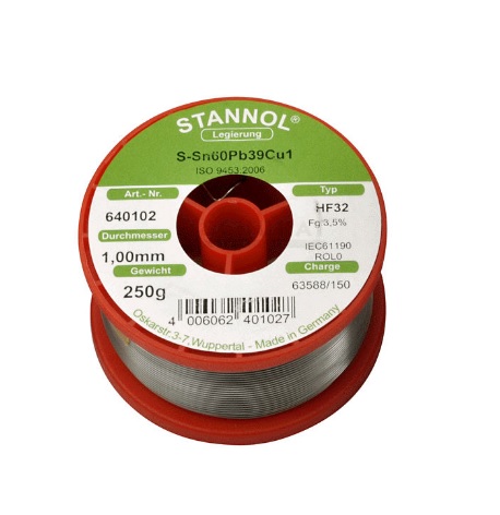 TINOL 1MM-250GR STANNOL1 8505