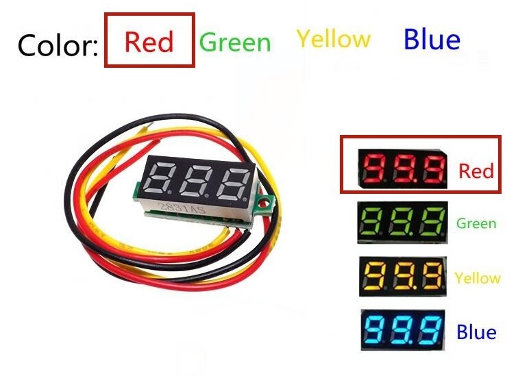 VOLTMETAR DC100V-0.28R 8885