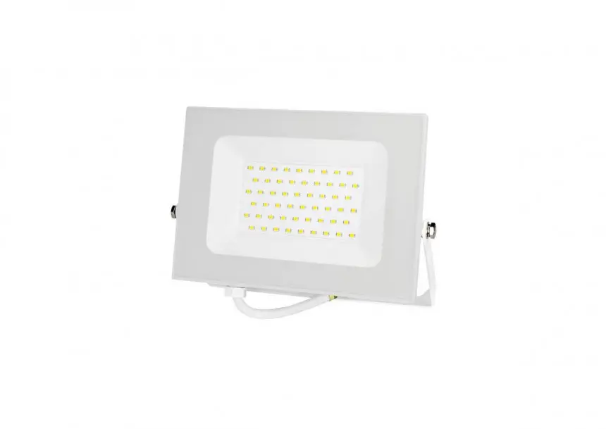 LED reflektor 50W 4000K, 4250lm 30kh, beli