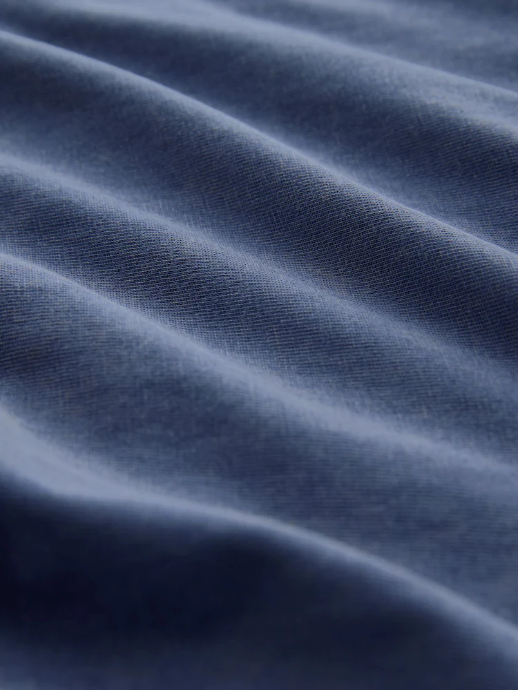 Oprana Plavo - Džersi sarong košulja haljina sa kravatom