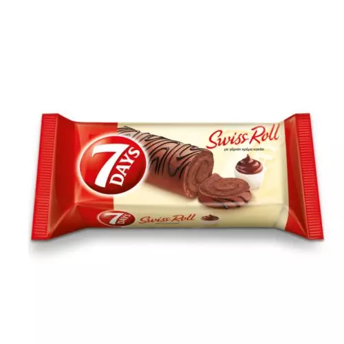 7Days Swiss roll rolat sa kakao prelivom 200g