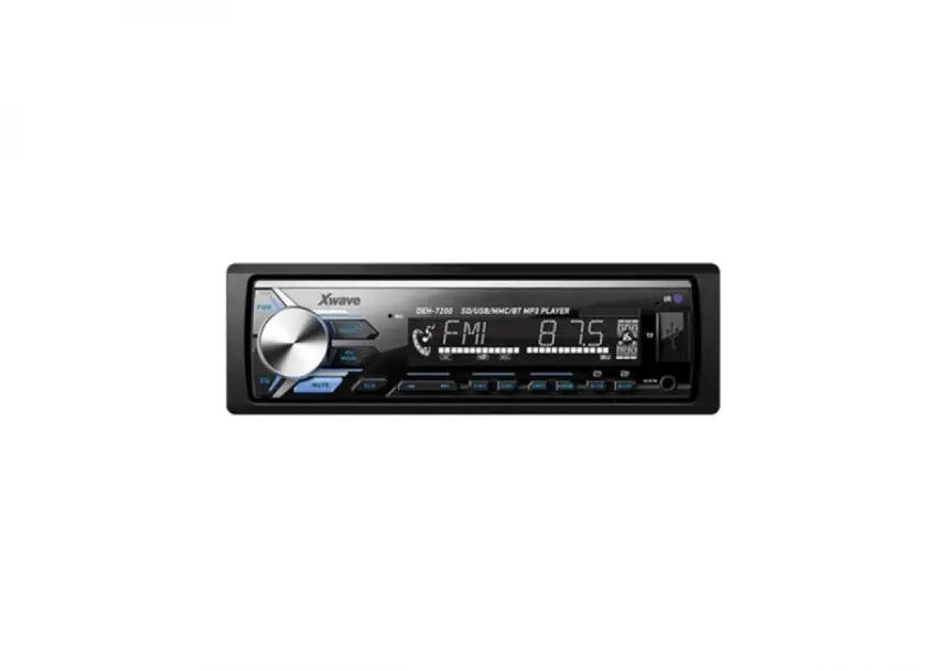 XWAVE auto MP3 plejer DEH-7200 ( MP3,FM radio,Bluetooth,USB,SD/MMC/AUX) 4x40W