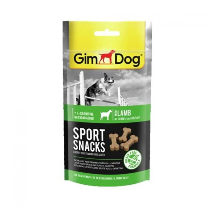 GIMDOG SPORTSNACKS jagnjetina, poslastica za pse 60 g