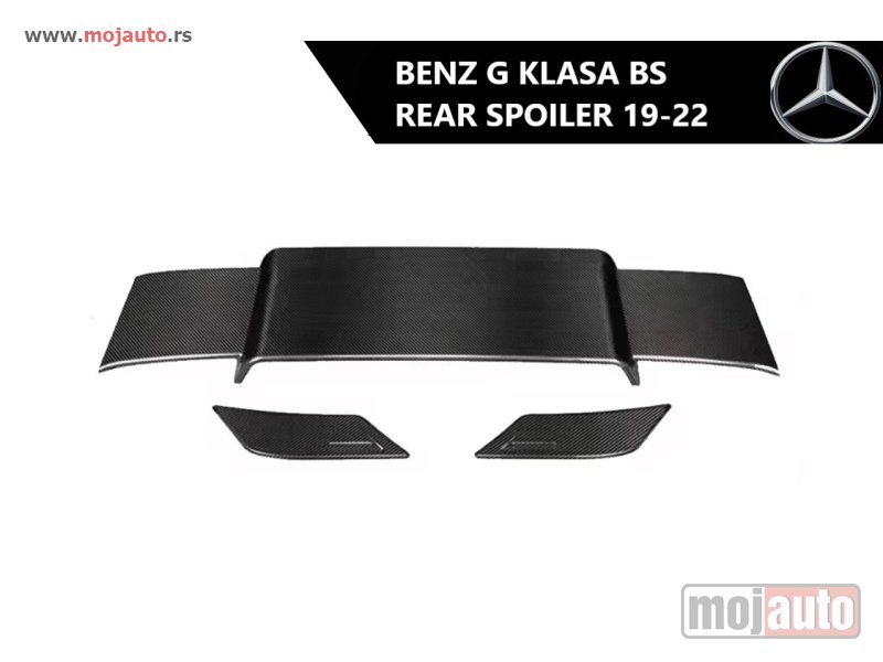 Mercedes G klasa BS spoiler 19-22