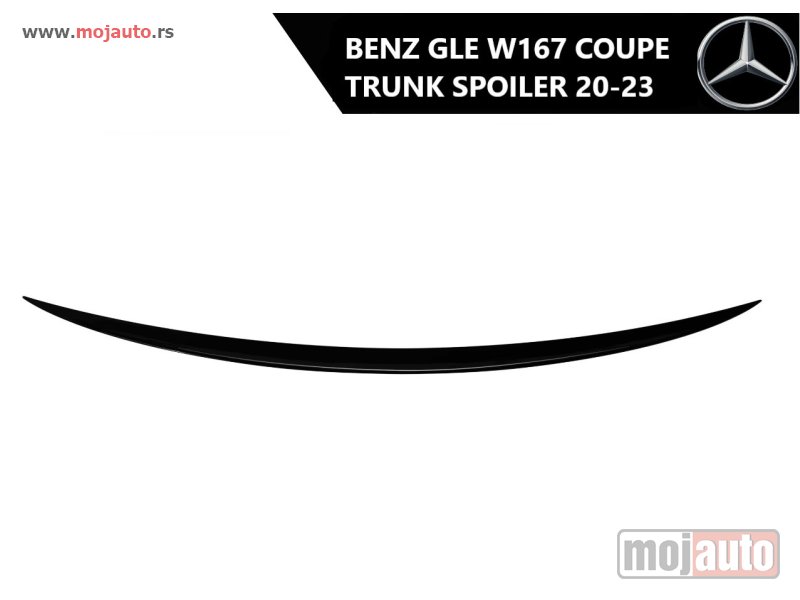 Mercedes GLE W167 coupe spoiler 20-23