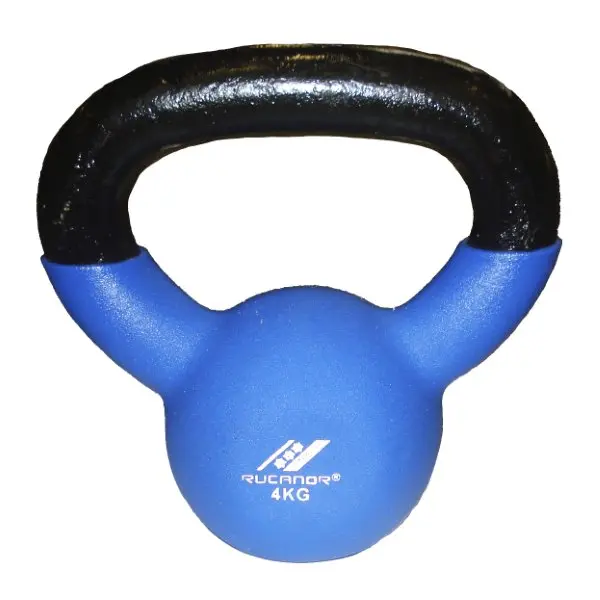Rucanor Teg trn neoprene ketle bell, 4kg, Plavo-crni