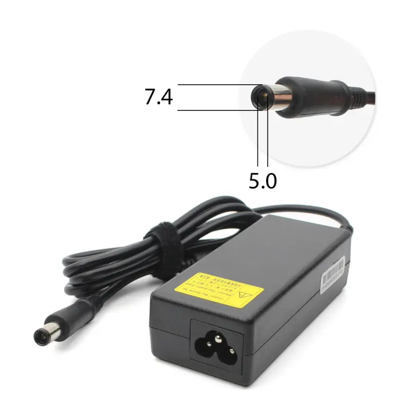 Punjač za laptop Dell, 19.5V, 3.34A, 65W, 7.4x5.0