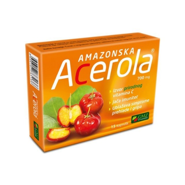AMAZONSKA ACEROLA kapsule, 15kom