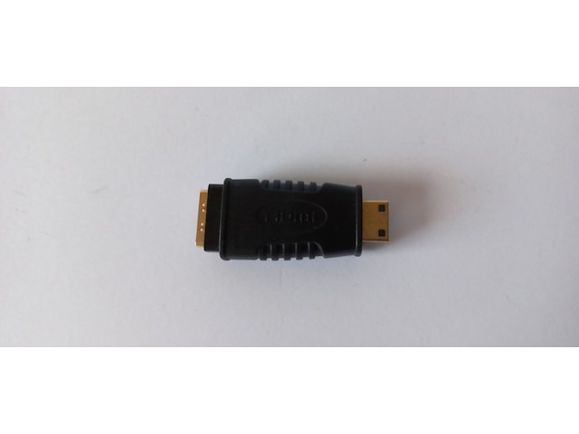 NOVO! GOLD Adapter HDMI mini na HDMI Hama