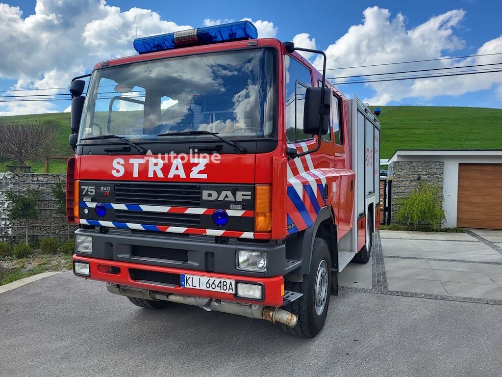 DAF 75 240 ATI vatrogasno vozilo