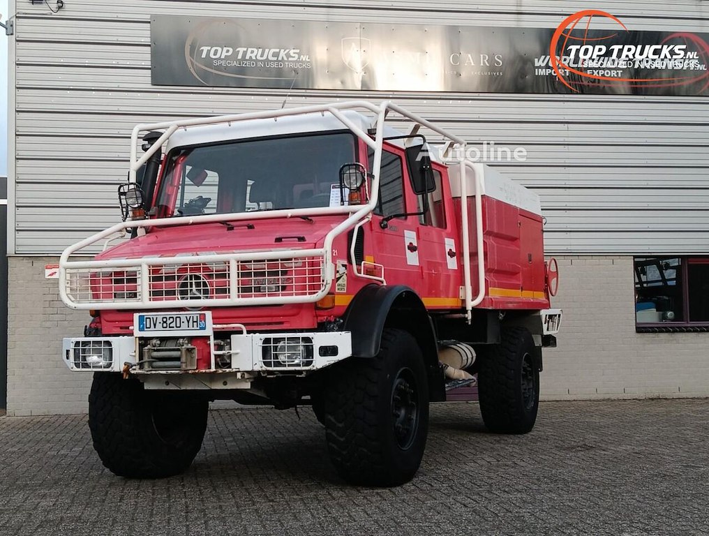 Mercedes-Benz Unimog U 5000 4x4 - (type 437.4) 4000 ltr -Lier, Winch -Feuerweh vatrogasno vozilo