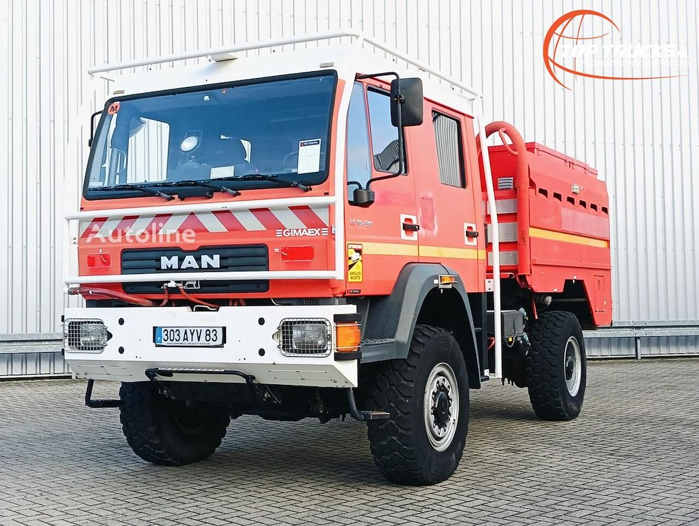 MAN LE 18.220 4x4 -4.000 ltr -200 ltr Foam -Camper -Fire, Brandweer, vatrogasno vozilo