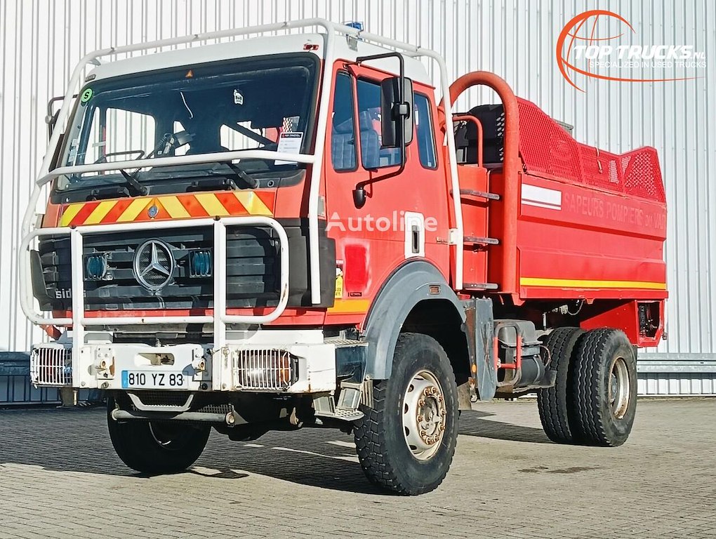 Mercedes-Benz 1824 4x4 -6.000 ltr tank, 450 Foam - V6 - SK Cabine - Brandweer vatrogasno vozilo