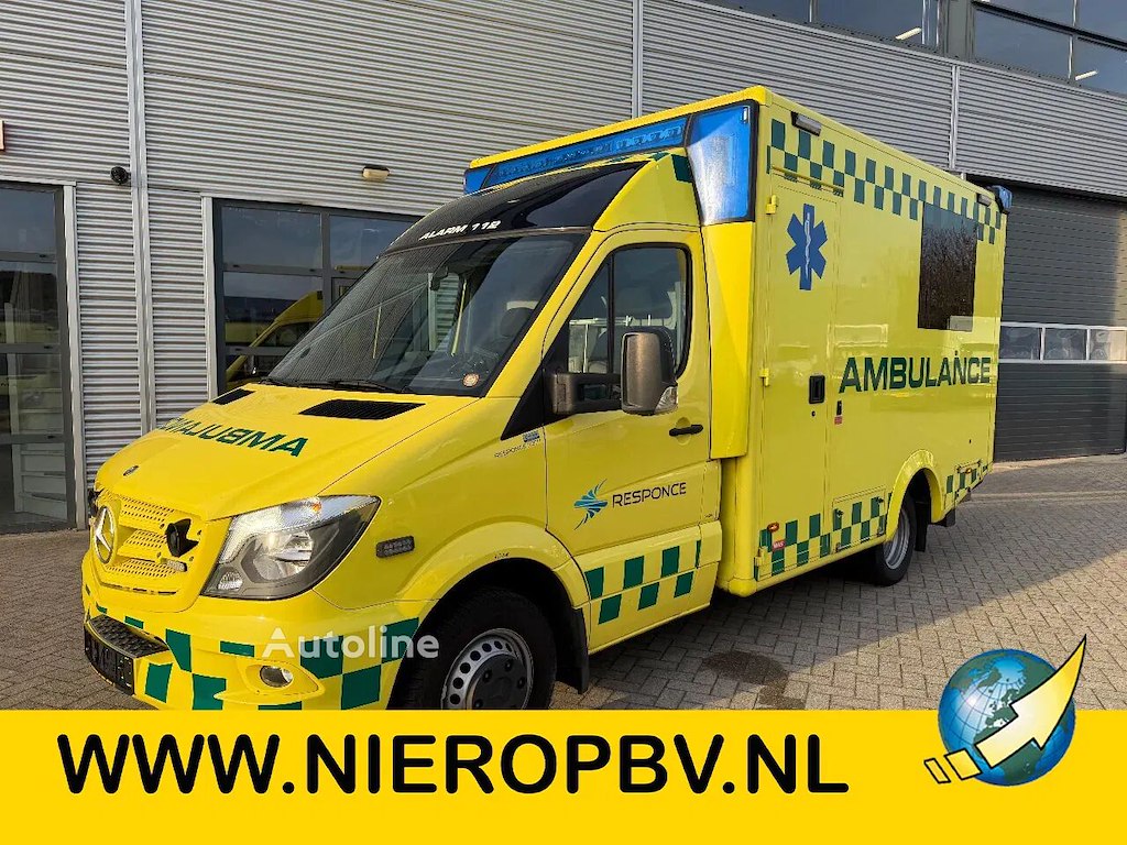 Mercedes-Benz Sprinter 519CDI Special Ambulance Laadklep Automaat Airco Cruise vozilo hitne pomoći