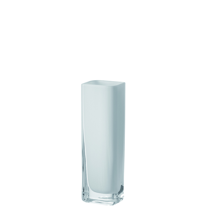 VAZA STAKLENA LUCCA – Vase LUCCA white 25x8cm