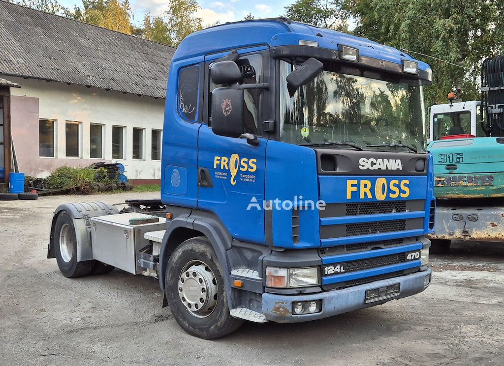 Scania 124 L 470 manual (340/360/380/420/PDE/114/113) tegljač