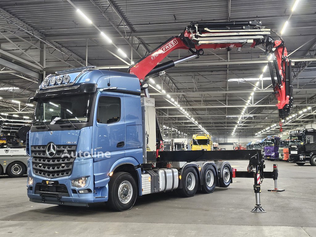 Mercedes-Benz 3353 8x4 / FASSI 71 T/M + JIB / CRANE / KRAN tegljač