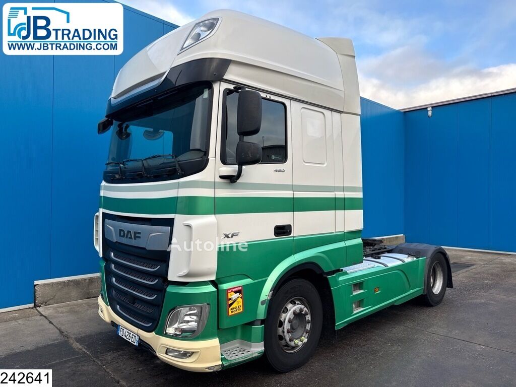 DAF XF 480 EURO 6, Standairco, ACC tegljač