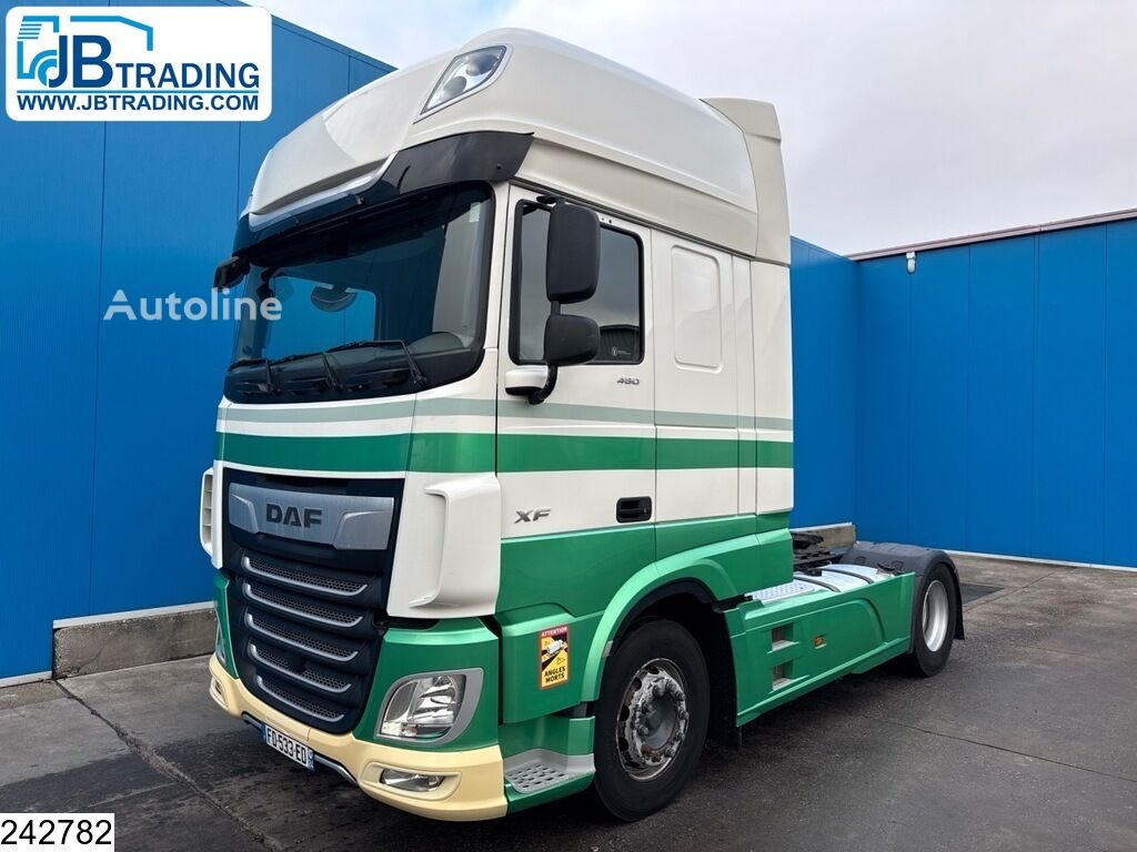 DAF XF 480 EURO 6, ACC, Standairco tegljač