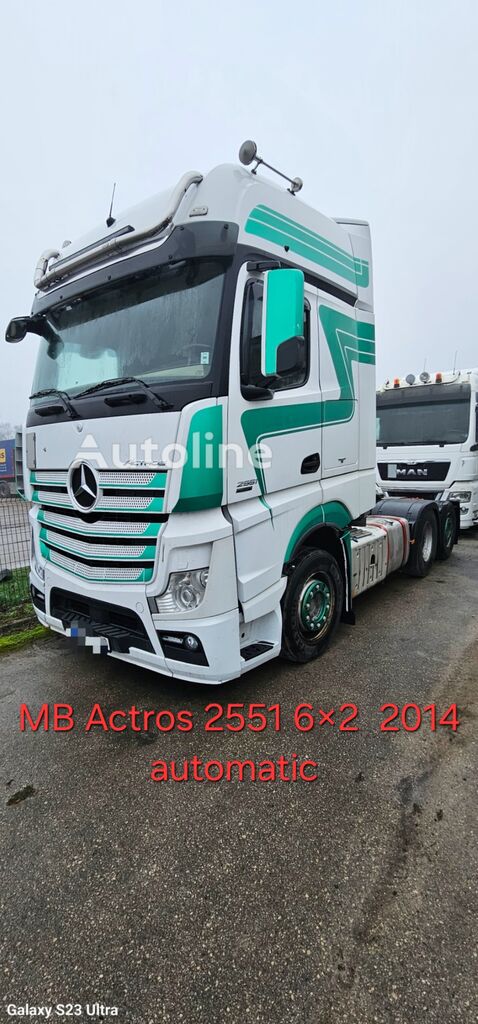Mercedes-Benz Actros 2551 6x2 retarder tegljač