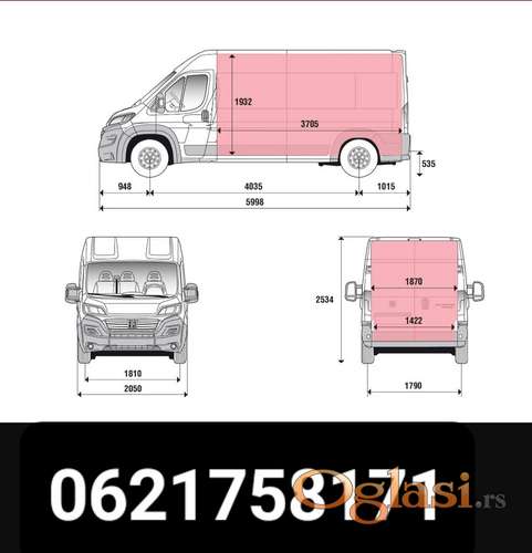 Kombi prevoz selidbe