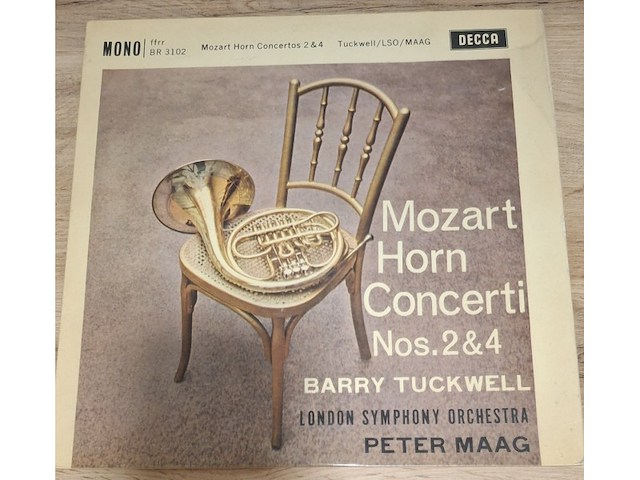 MOZART HORN CONCERTI NOS.2&;;4 - 10 inch