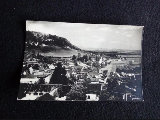 Samobor,RH,cb razglednica,FK,1957,putovala.