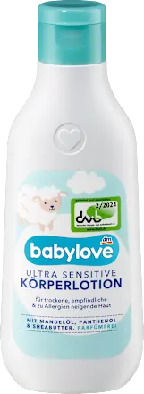 babylove
ULTRA SENSITIVE kremasto uljani losion za telo, 250 ml